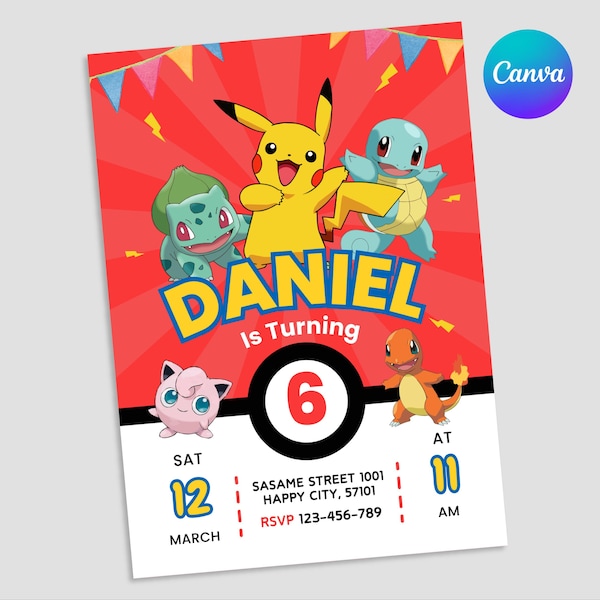 Pokemons Custom Card - Etsy