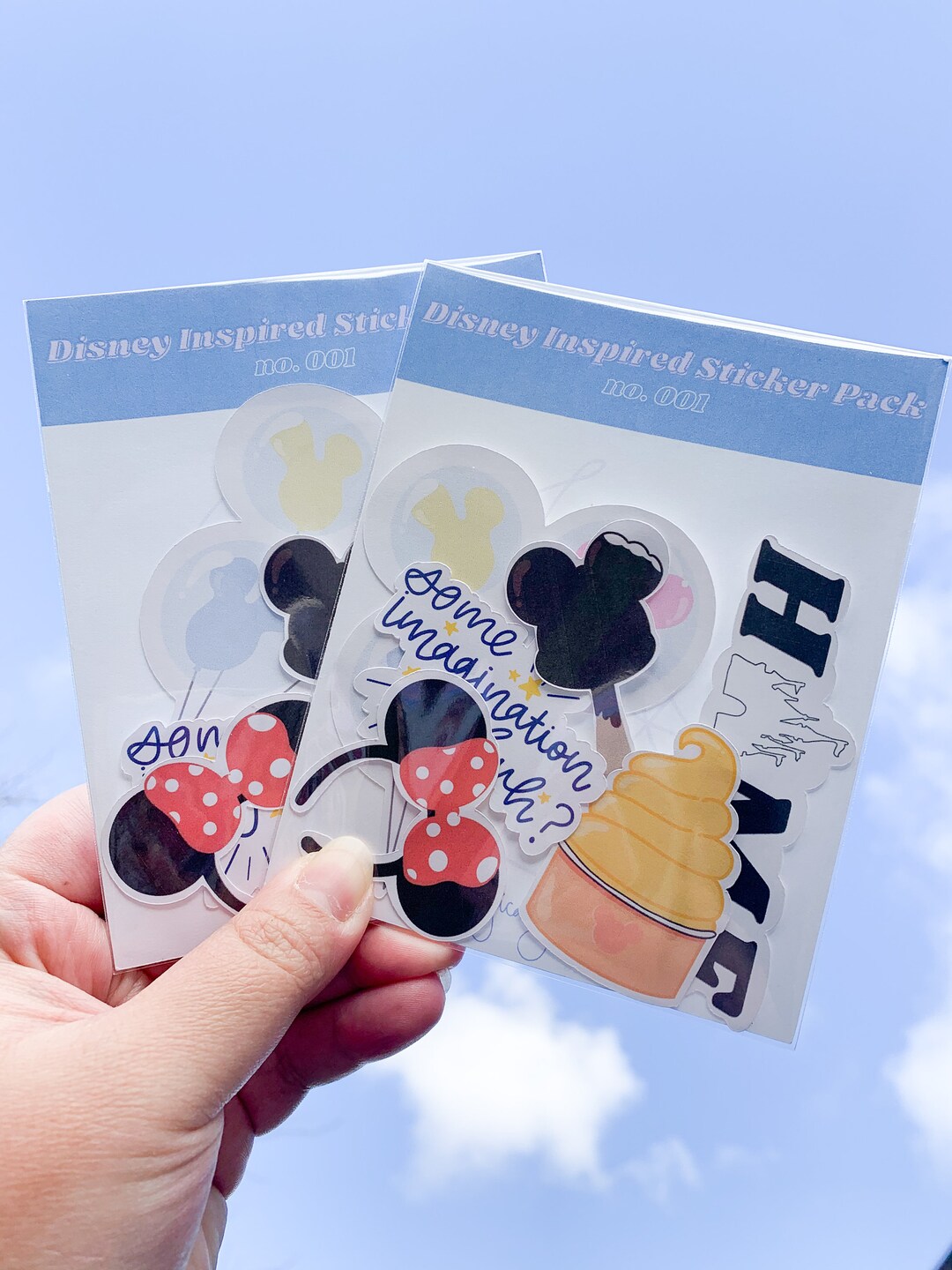 Disney Parks Inspired Sticker Pack // Disney Parks Stickers - Etsy