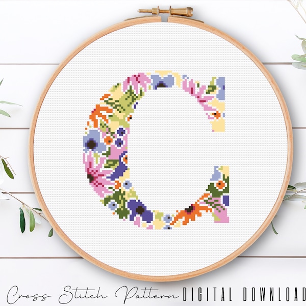 Monogram C - Etsy