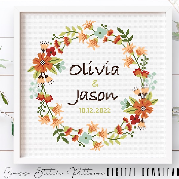 Wedding Cross Stitch Patterns - Etsy