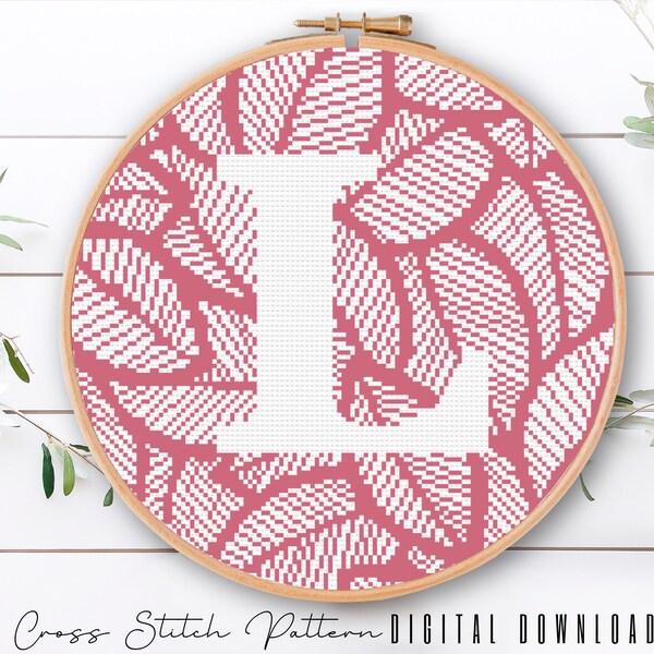Cross Stitch Alphabet Pattern - Etsy