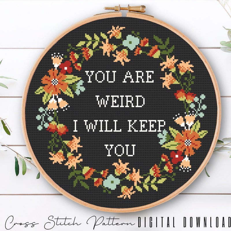 Funny Cross Stitch - Etsy UK