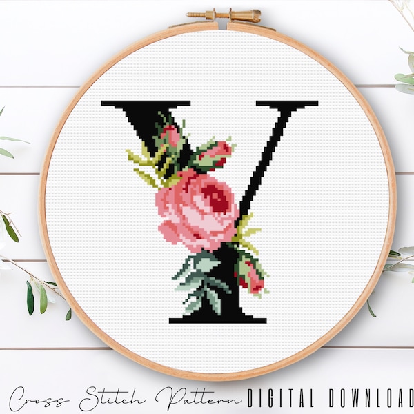Monogram Letter Y - Etsy
