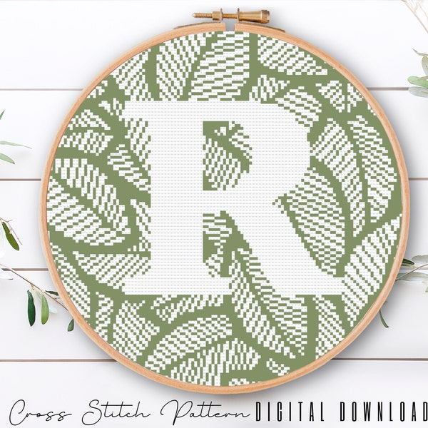 Modern Monogram - Etsy