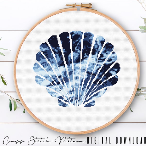 Beach Cross Stitch Pattern - Etsy