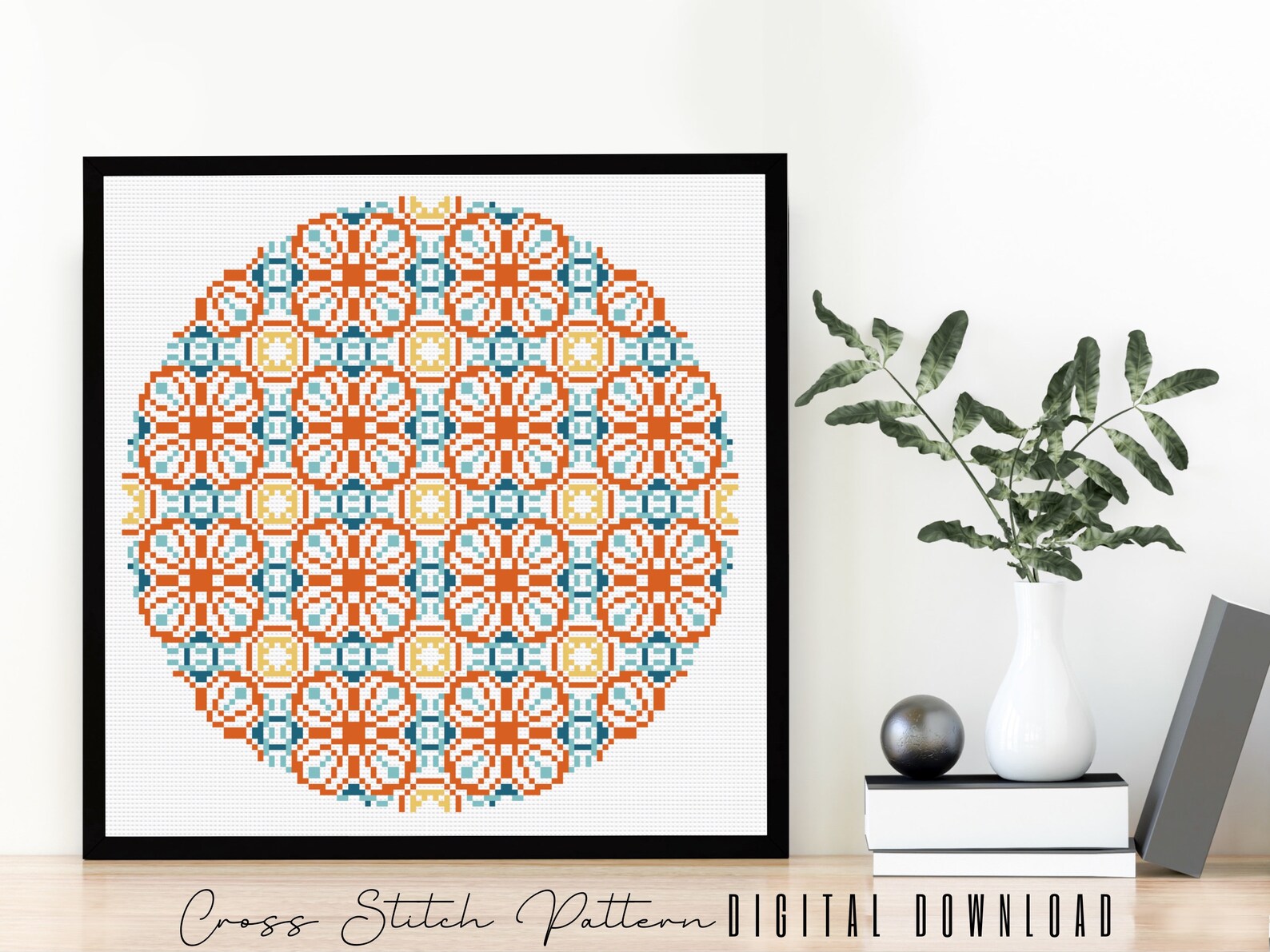 Modern Cross Stitch Pattern Counted Cross Stitch Sampler - Etsy