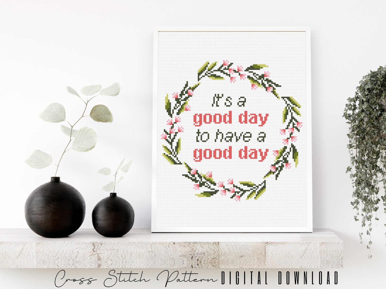 Inspirational Cross Stitch Pattern Counted Cross Stitch - Etsy