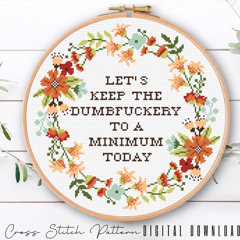 Funny Cross Stitch - Etsy