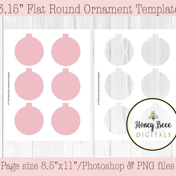 Ornament Template - Etsy