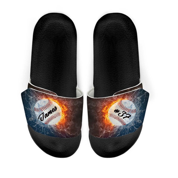 Baseball Sandals - Etsy