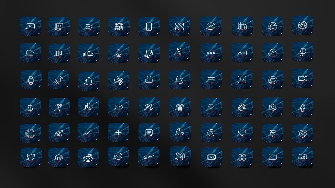 Ios 14 Ultimate App Icon Bundle PREMIUM High Quality - Etsy