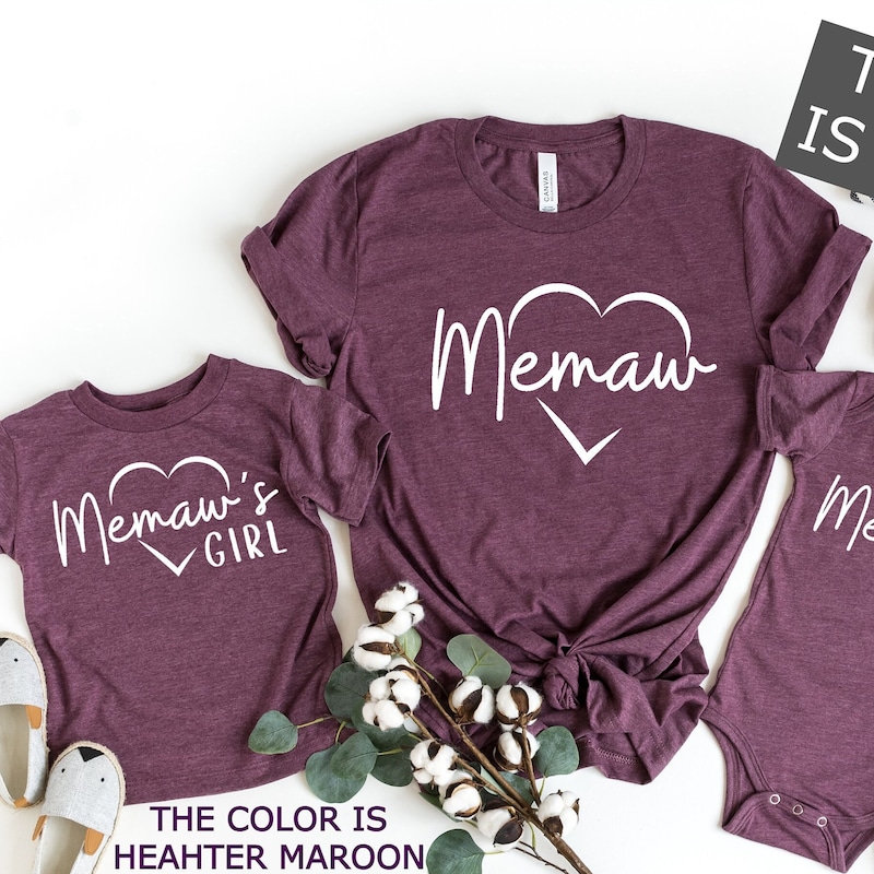 Memaw Shirt - Etsy