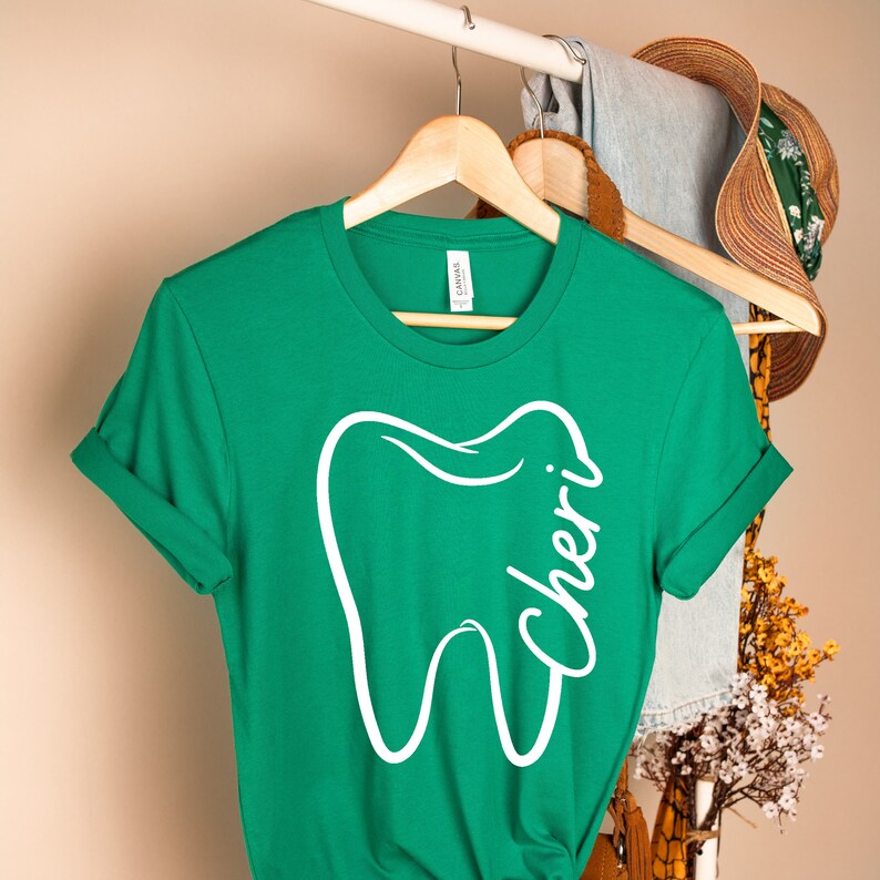 Dentist Custom Shirt Dentist Personalized Shirt Tooth Shirt - Etsy
