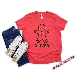 Gingerbread Family Custom Shirt, Christmas Gingerbread Lover Shirt ...