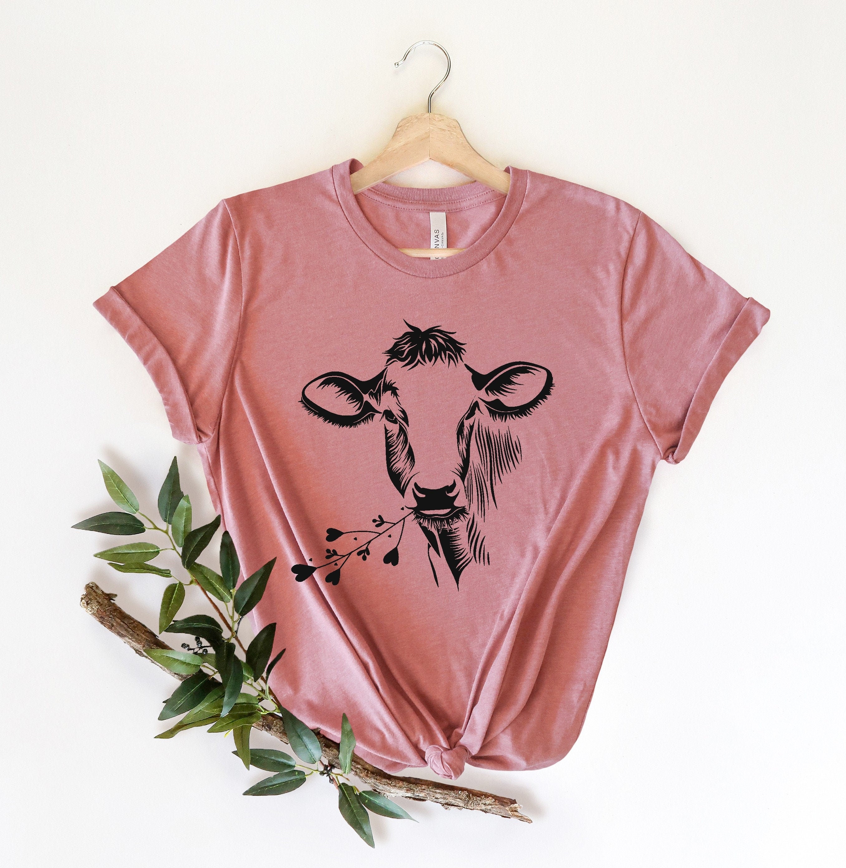 Cute Cow Shirt Cow Lover Shirt Cowgirl Shirt Highland Cow - Etsy Italia