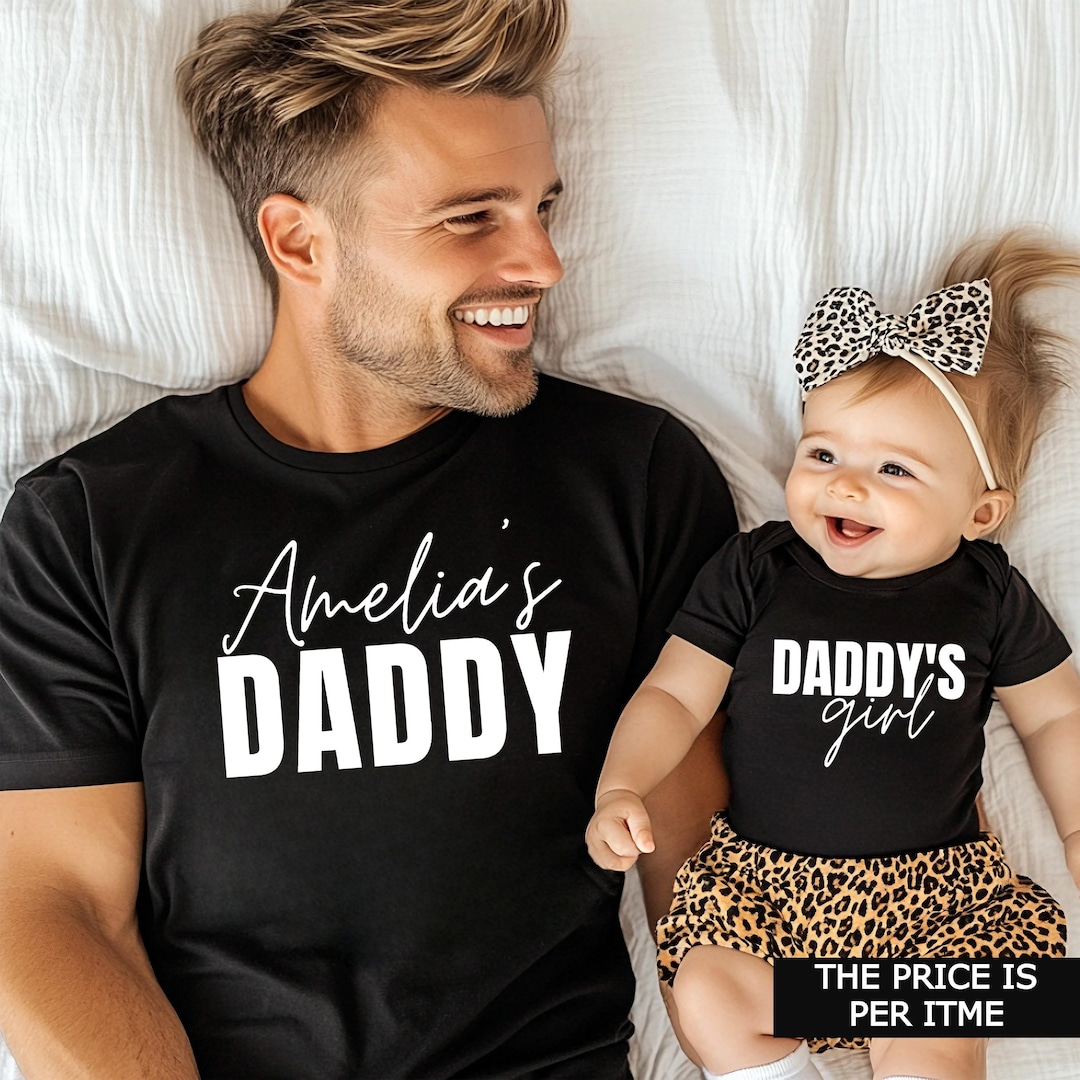 Matching Father Daughter Shirts: Bella Canvas Cotton Blend - Etsy