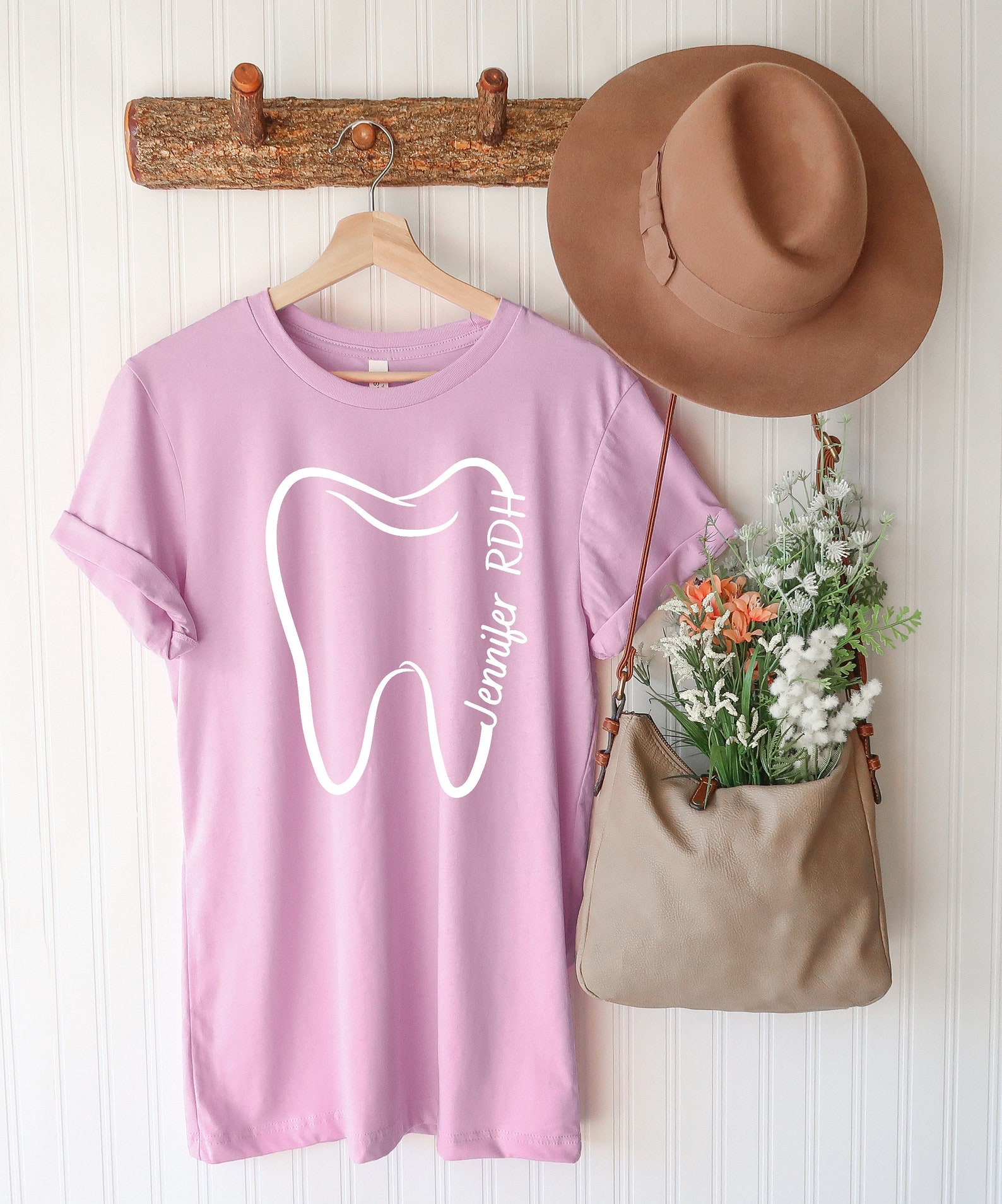 Dentist Custom Shirt, Dentist Personalized Shirt, Tooth Shirt, Cute ...