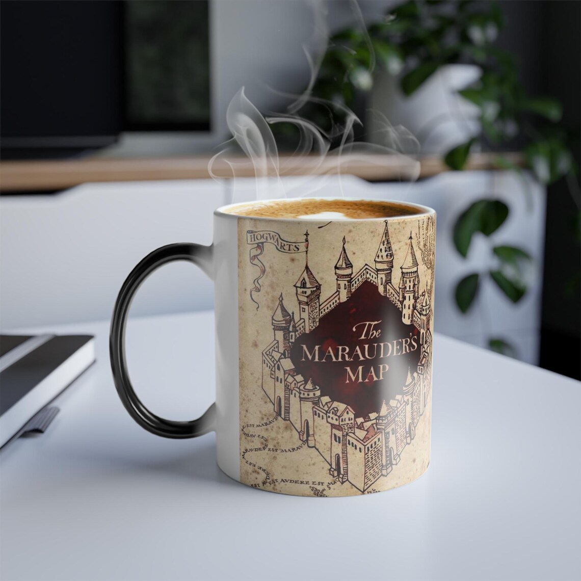 Harry Potter Marauder's Map Color-changing Mug Personalized Heat ...