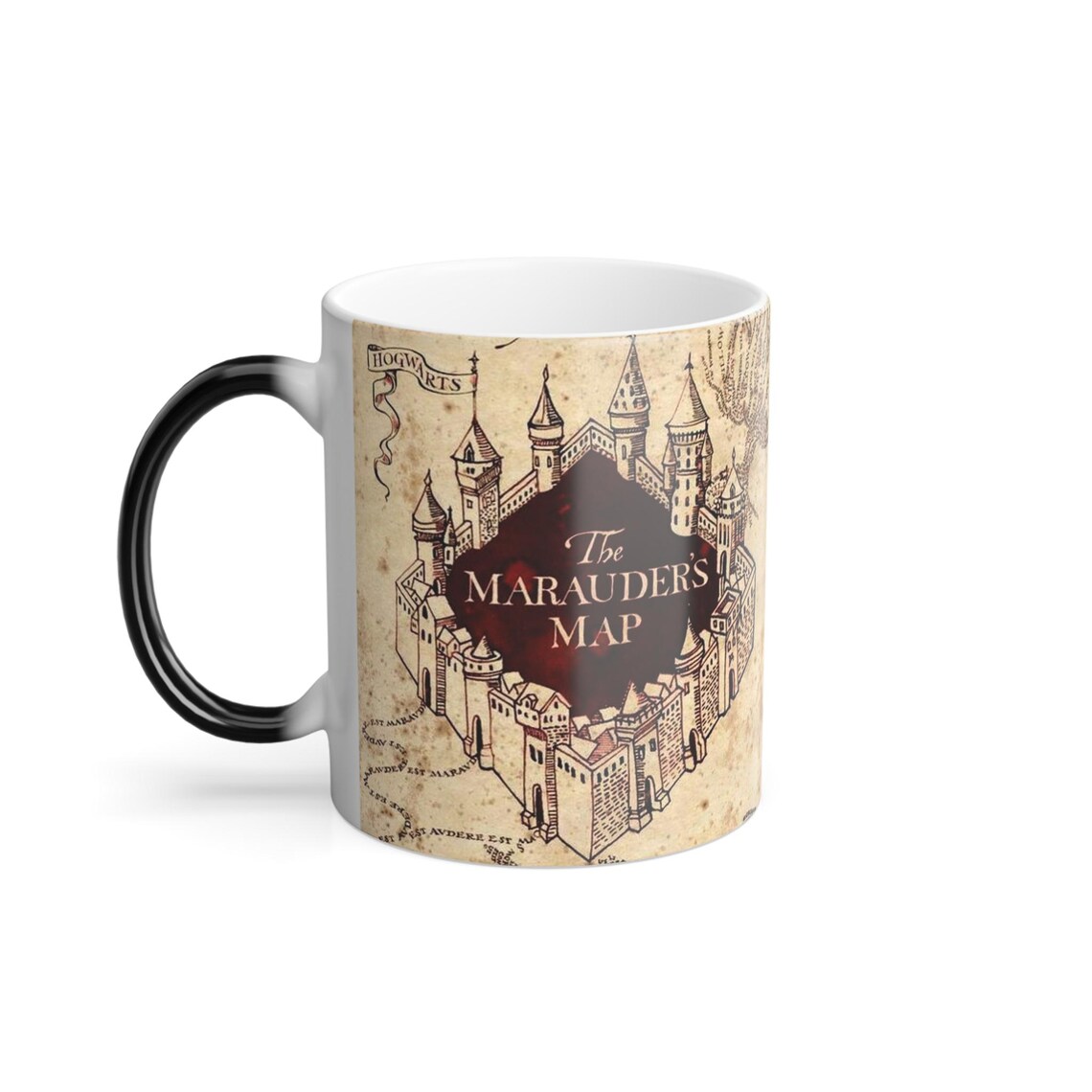 Harry Potter Marauder's Map Color-changing Mug Personalized Heat ...
