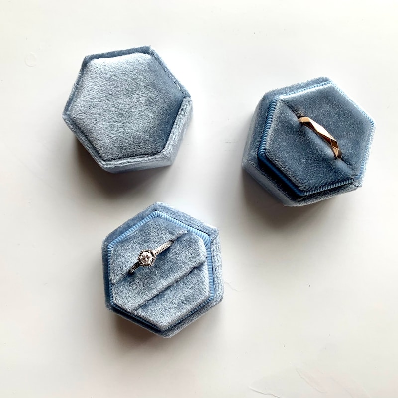Velvet Ring Box - Etsy