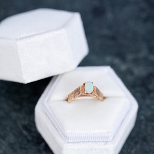 9 Colors- Velvet Ring Box, Engagement Ring Box Double and Single Slot ...