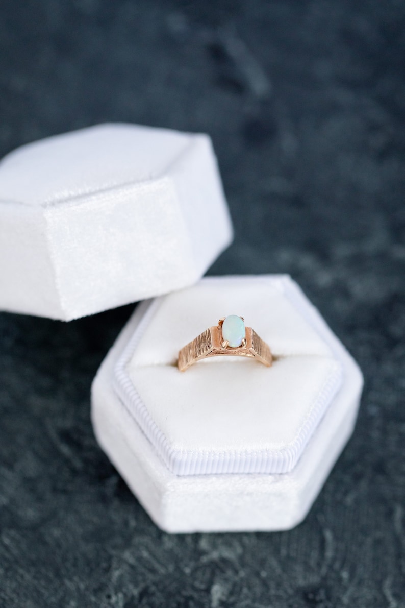 9 Colors Velvet Ring Box Engagement Ring Box Double and - Etsy