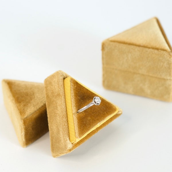 Triangle Box - Etsy