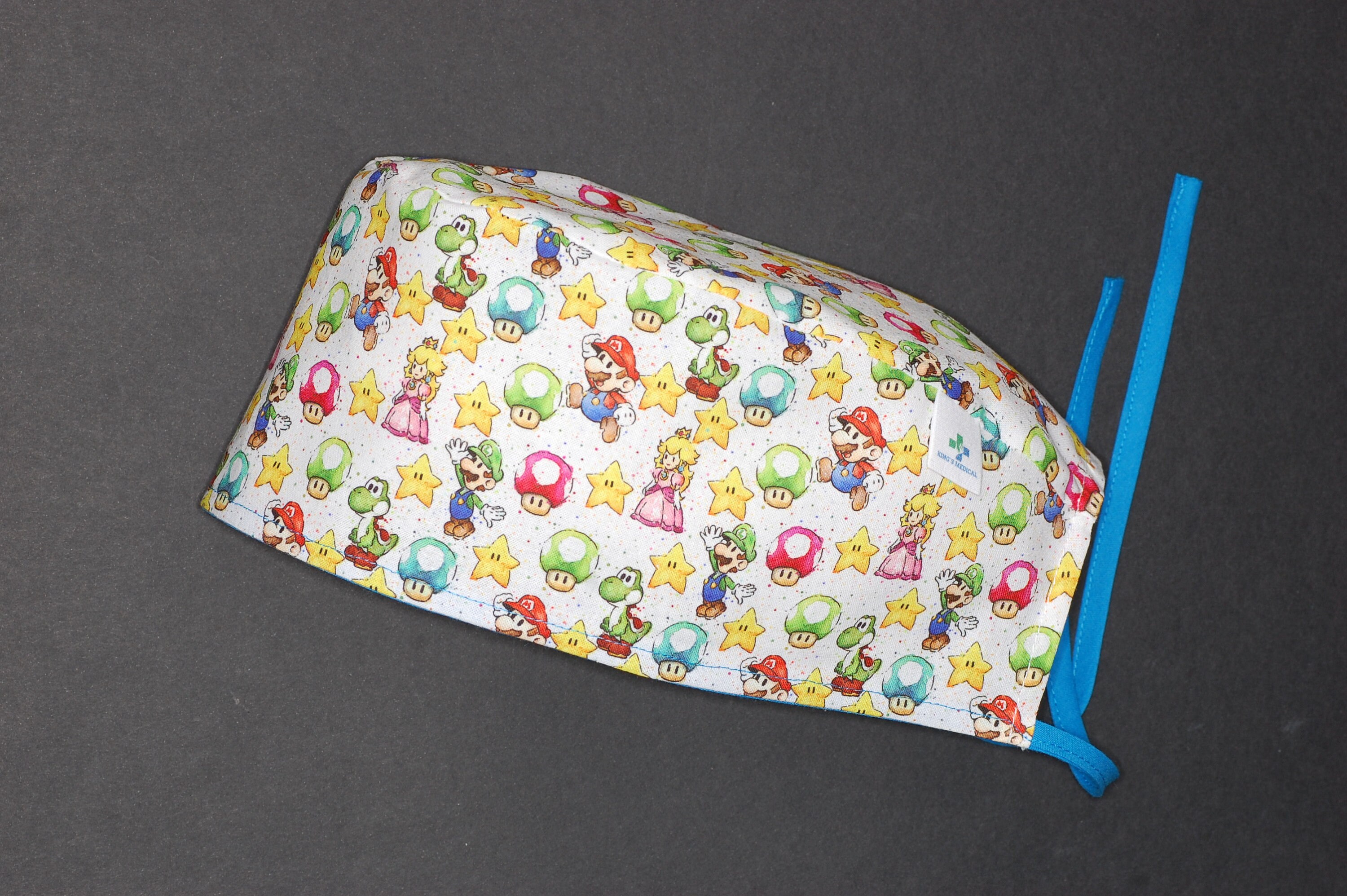 Mario Bros Princess Peach Luigi and Yoshi Surgical Cap With - Etsy Israel