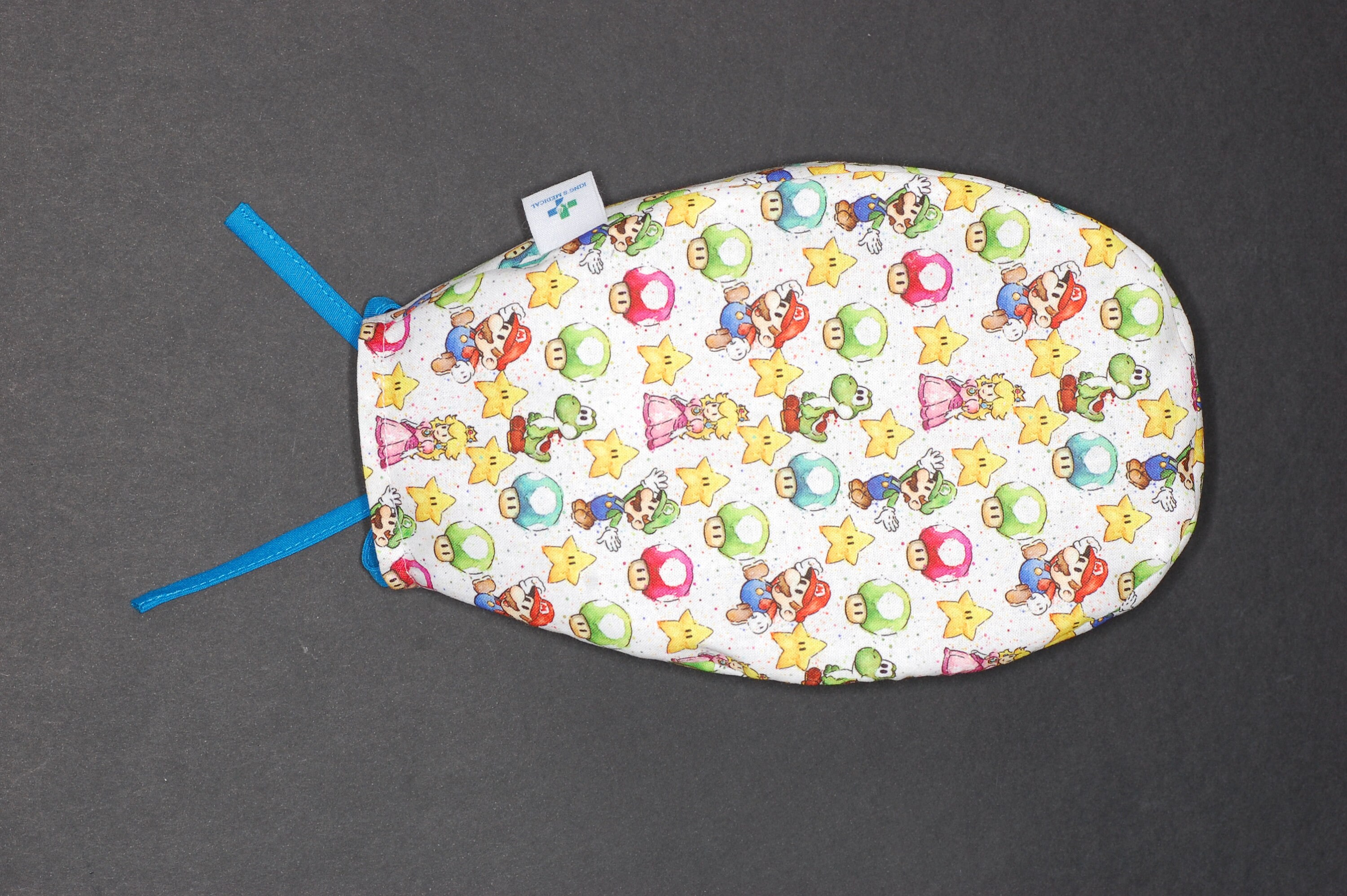 Mario Bros, Princess Peach, Luigi and Yoshi Surgical Cap With Straps ...