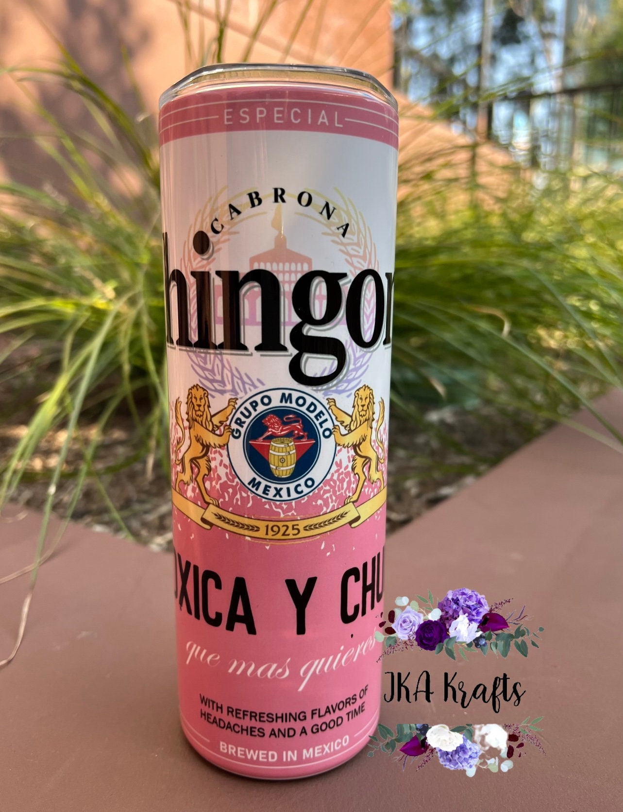 Cabrona Chingona Toxica Y Chula 20 Oz. Tumbler Stainless Steel With ...