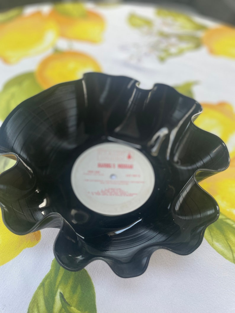 Vinyl Record Bowls Handmade From Vintage Upcycled Vinyl Records.perfect ...