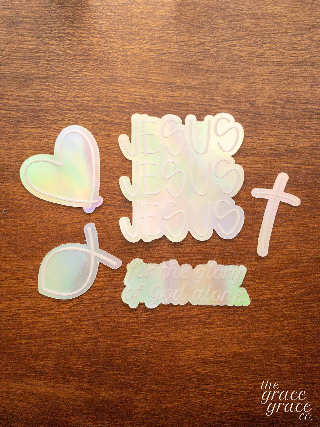 Faith Holographic Sticker Pack!! - Etsy