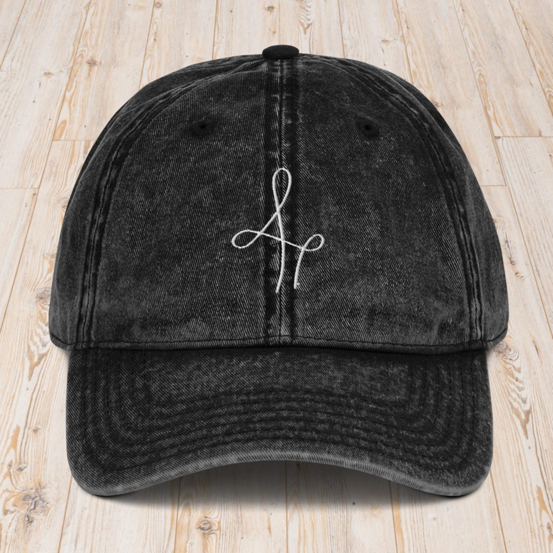 Right Starting Barrel Racing Pattern Washed Denim Cap - Etsy