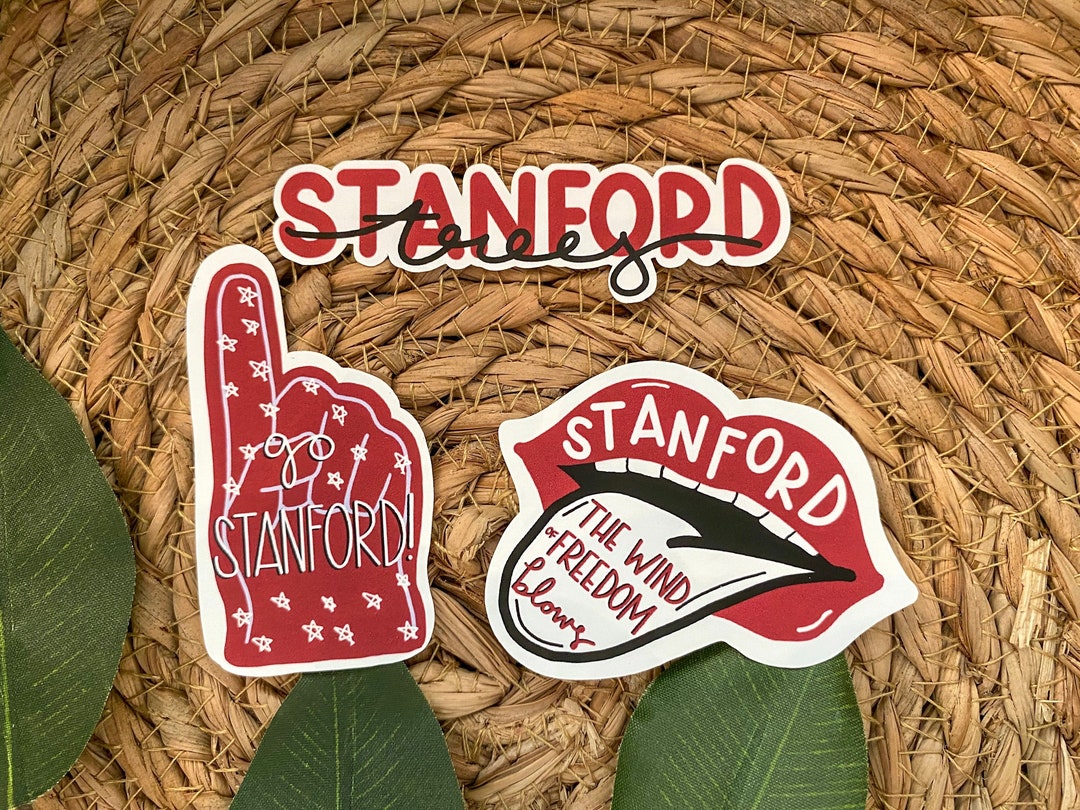 Stanford University Inspired Stickers - Etsy