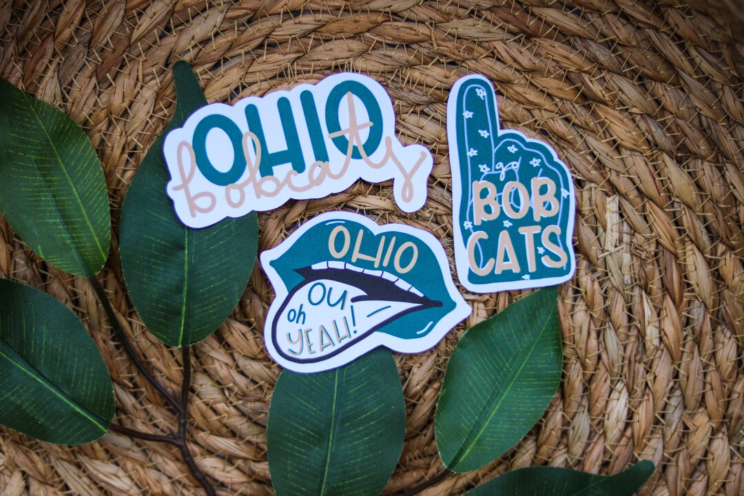 Ohio University Inspired Stickers - Etsy