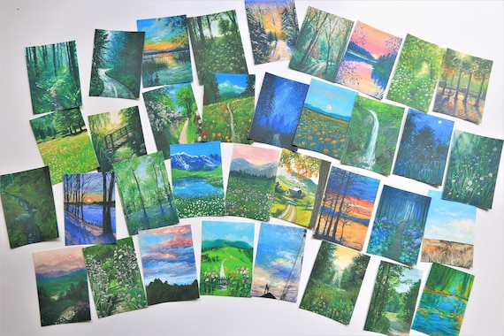 35pcs Sticker Pack Original Sticker Pack Landscape Sticker - Etsy