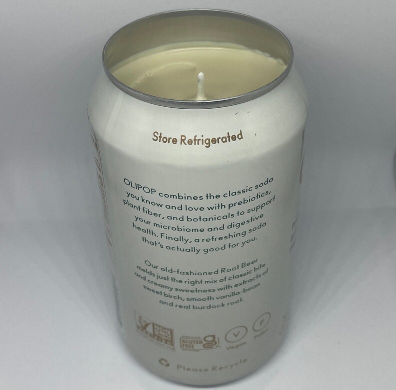 Olipop Classic Root Beer 12 Oz Root Beer Scented Candle From Cute ...