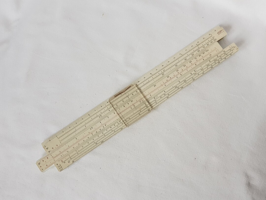 Vintage Slide Rule Raphoplex 540 Electric Log-log. Vintage Logarithmic ...