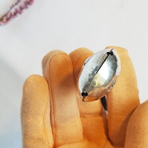 Vintage Baby Rattle. Antique Metal Rattle. Silver Rattle With Rooster ...