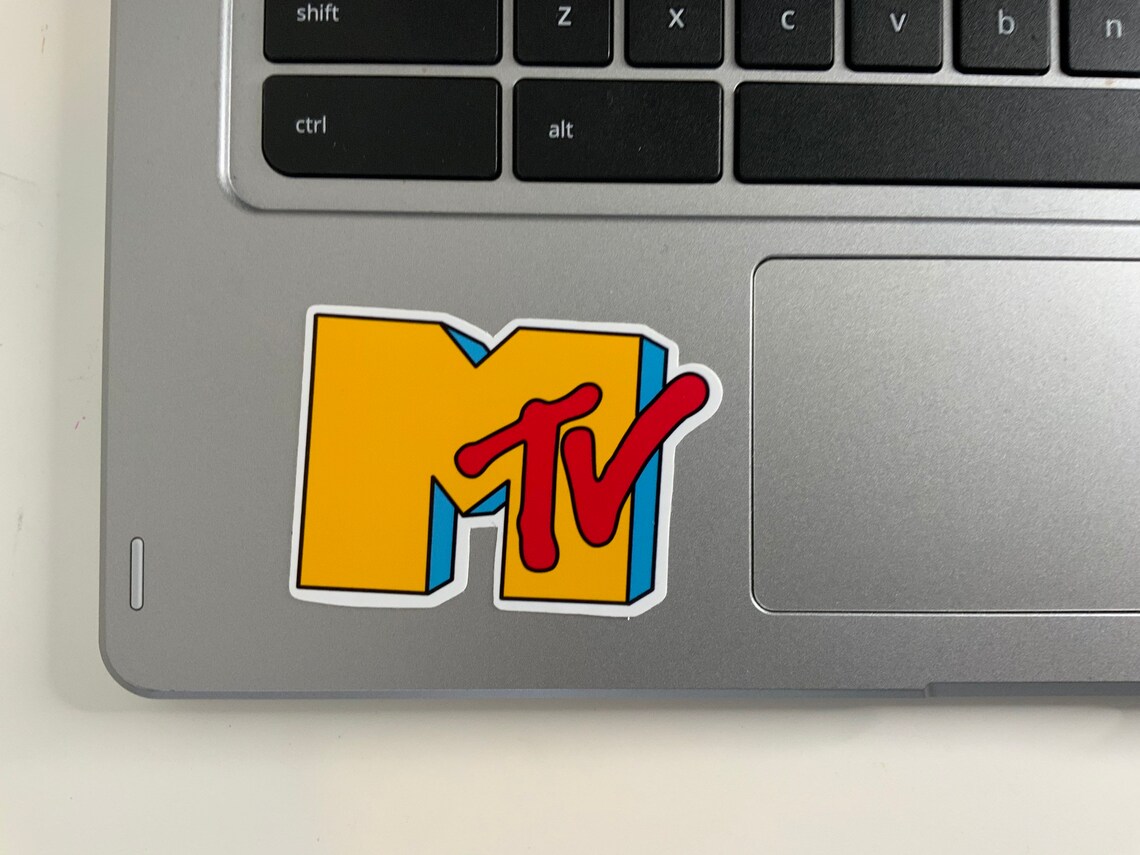 MTV Logo Die Cut Sticker / Weather Resistant | Etsy