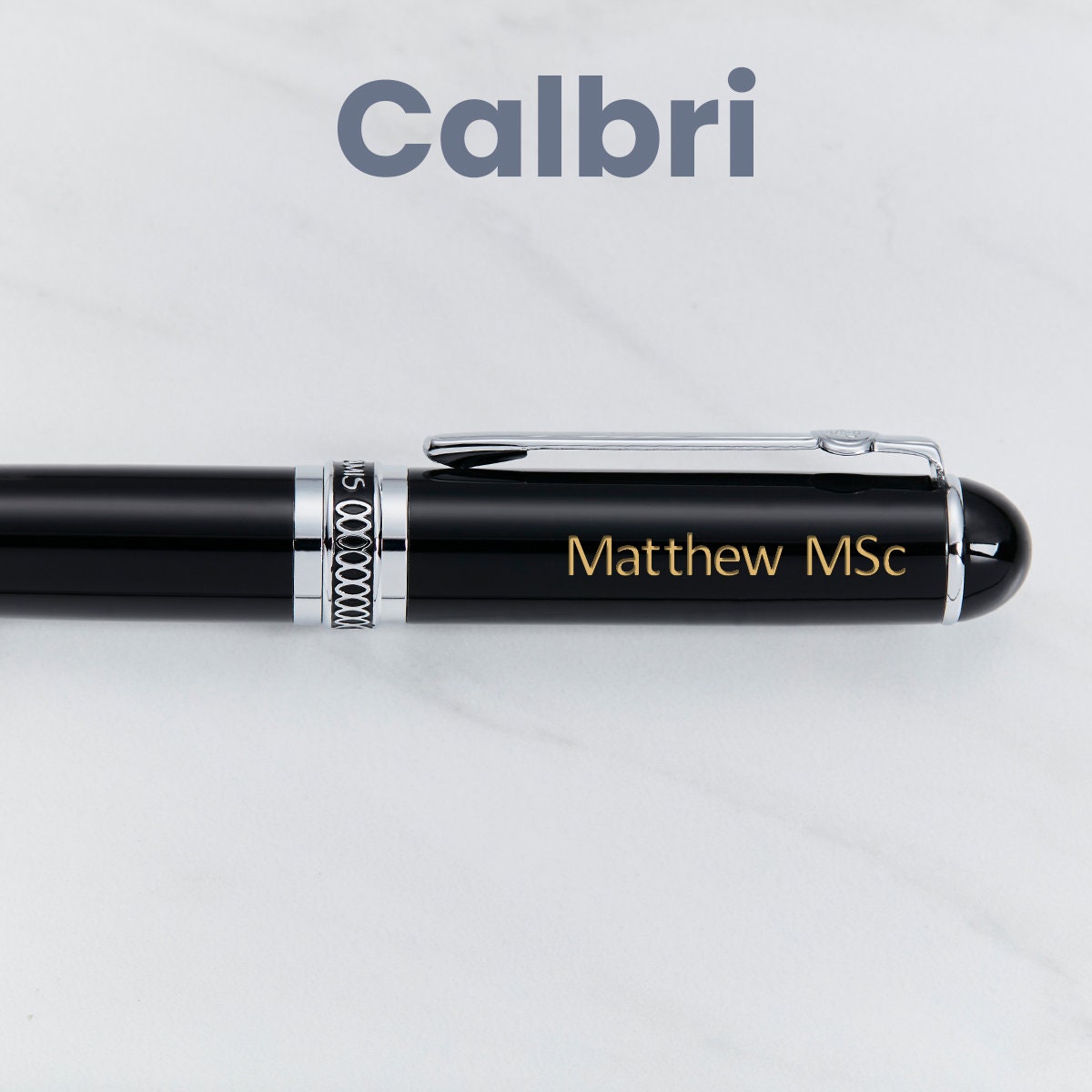 Shakespeare Black Filigree Fountain Pen Laser Engraved Pen - Etsy