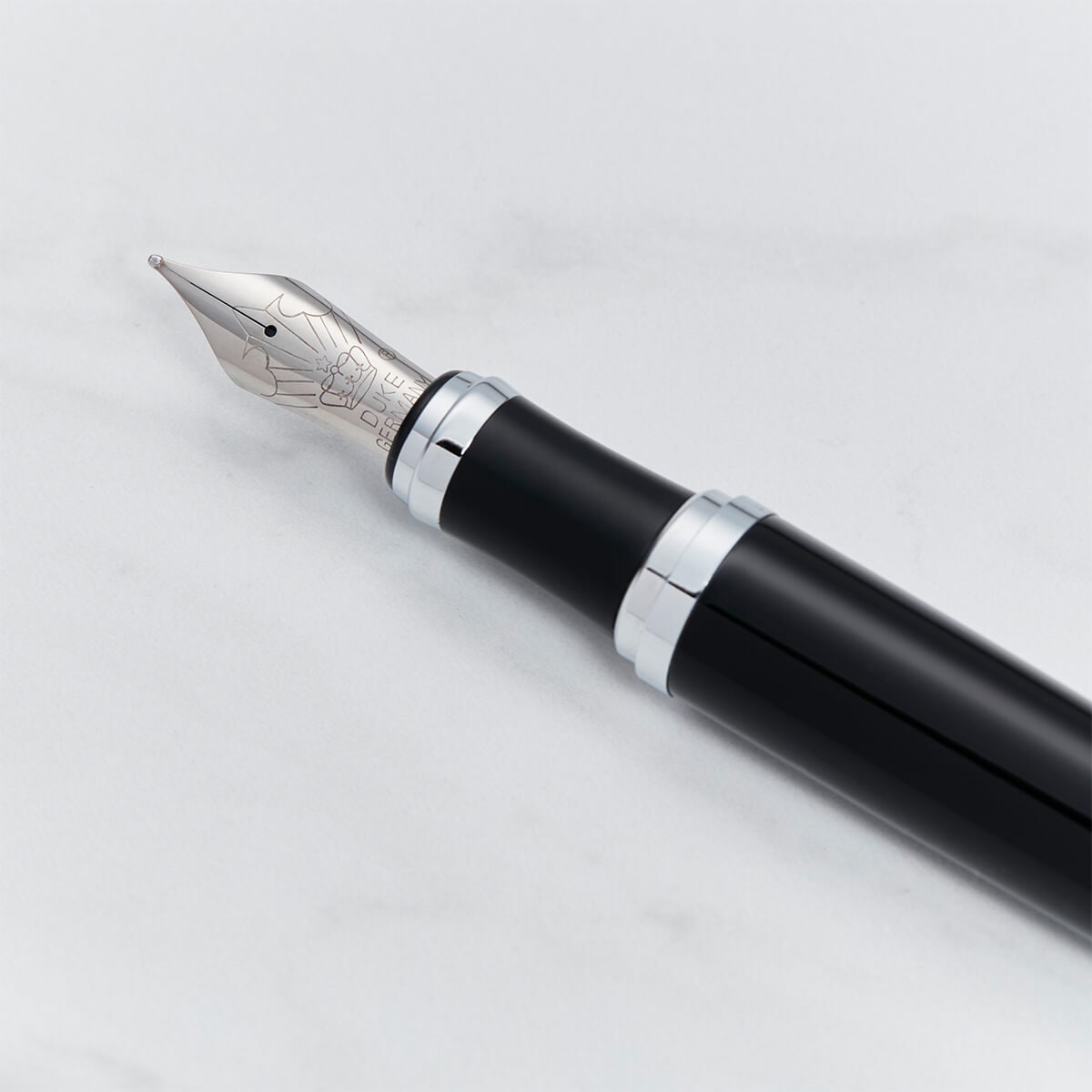 Shakespeare Black Filigree Fountain Pen Laser Engraved Pen - Etsy