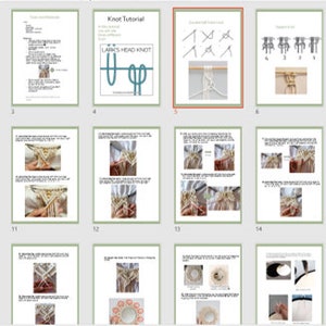 PDF Pattern DIY Tutorial Macrame Mandala Tutorial Mirror Wreath Macramé Round Mirror Crochet - Etsy