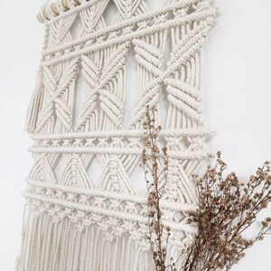 Wall Hanging Macrame Geometric Design Pattern DIY - Etsy