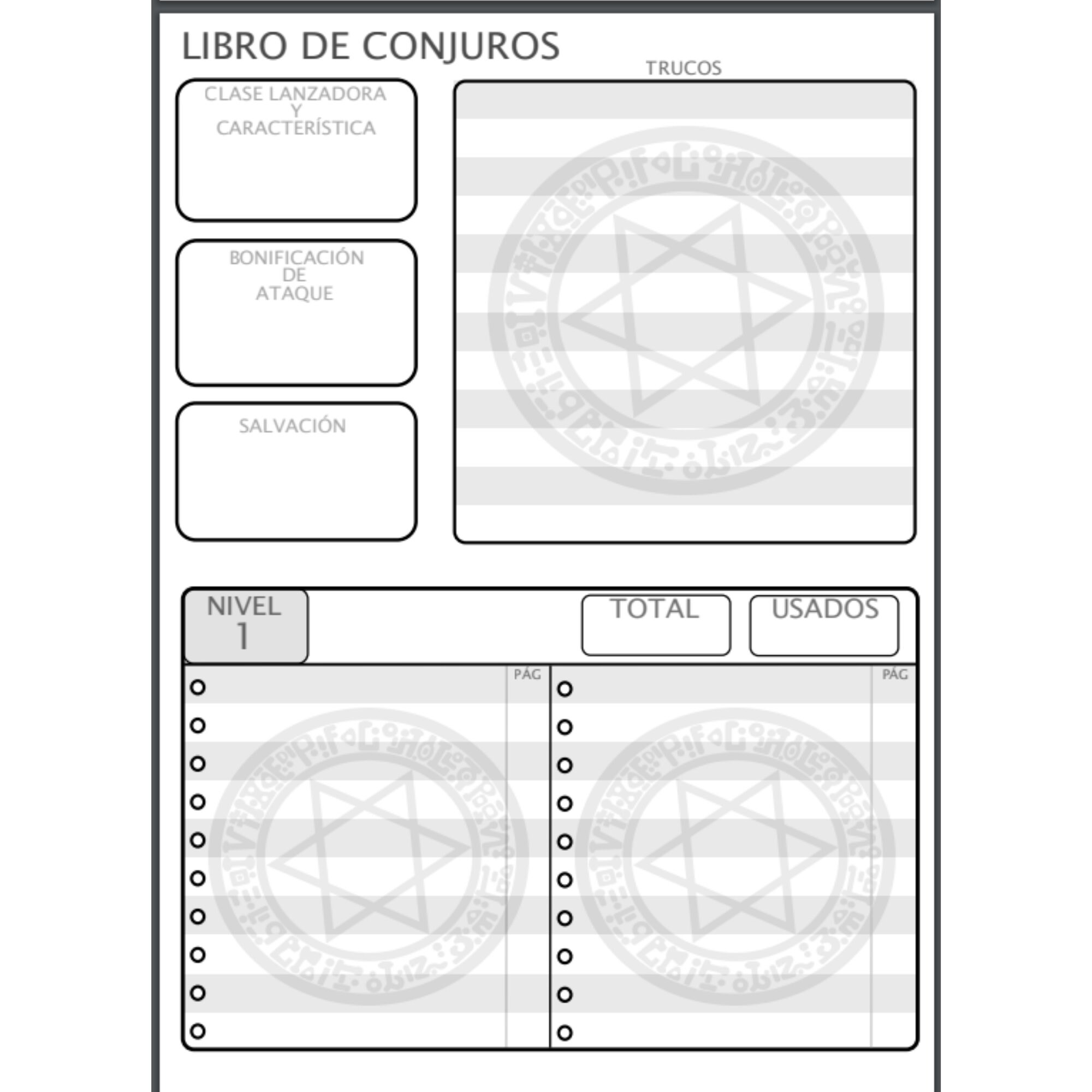 Dungeons&dragons 5e Character Notebook - Etsy