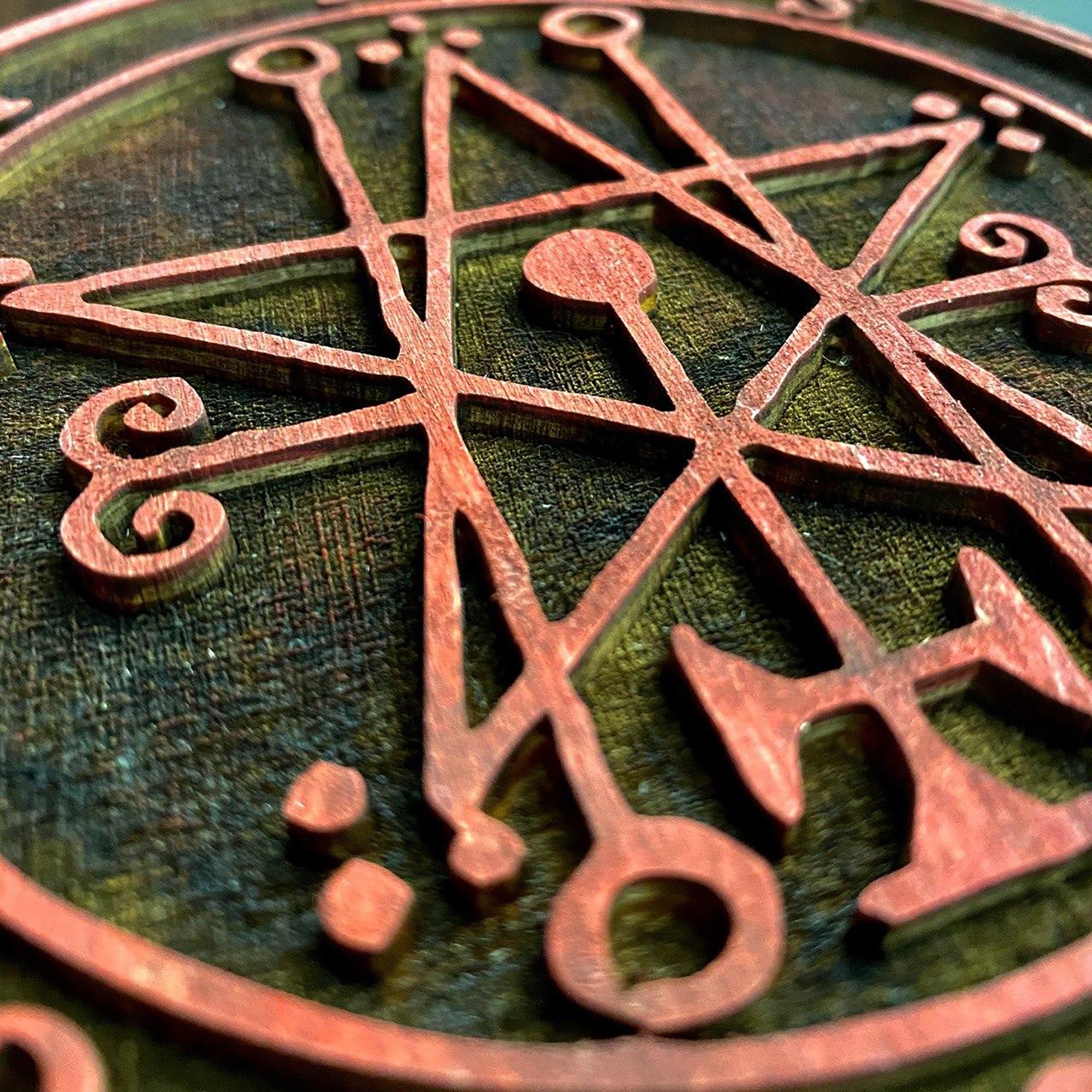 Sigil of Astaroth Demonology Magic Witchcraft Altar Board - Etsy UK