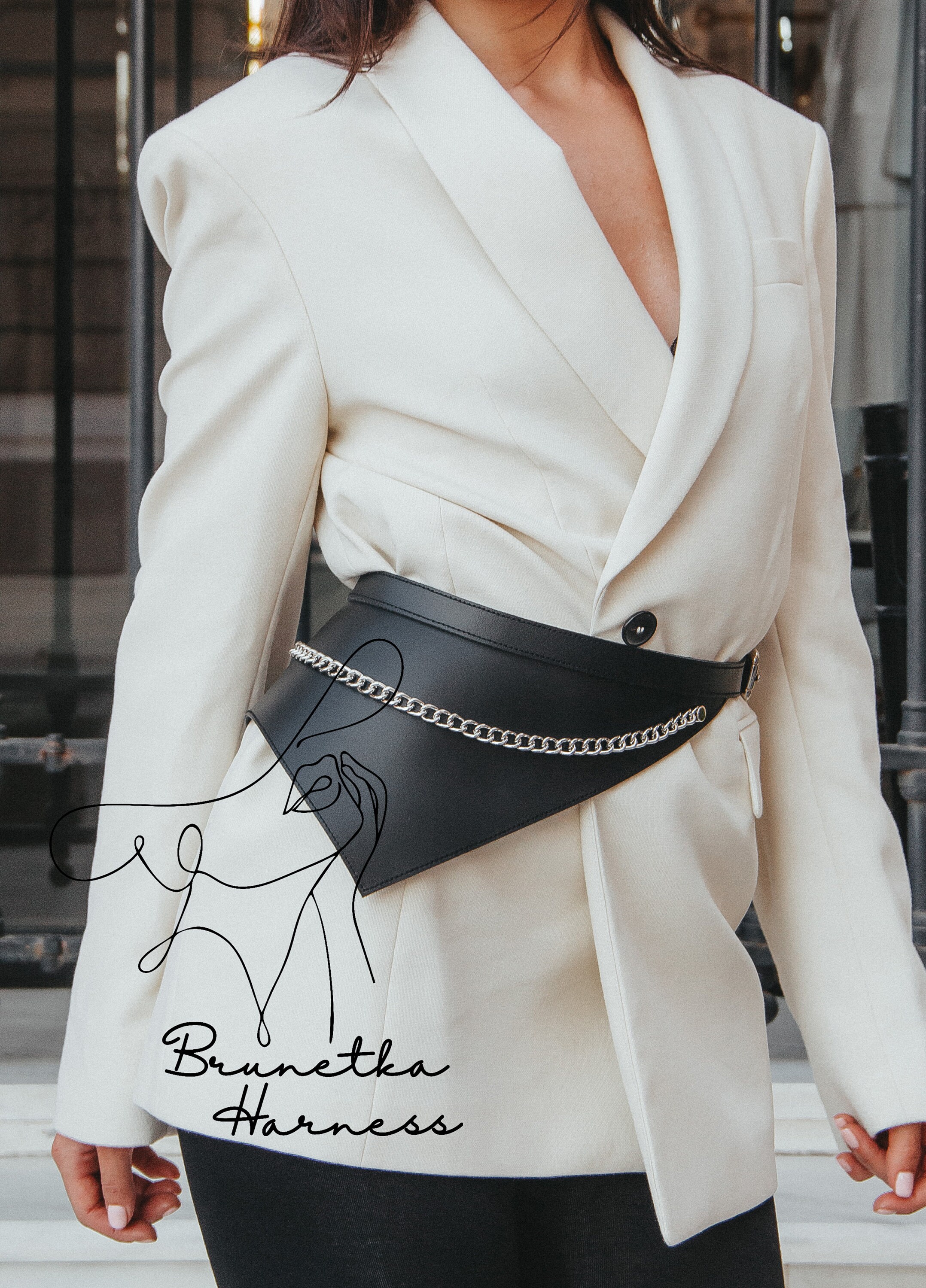 Leather Peplum Beltleather Women Basqueleather Basque - Etsy UK