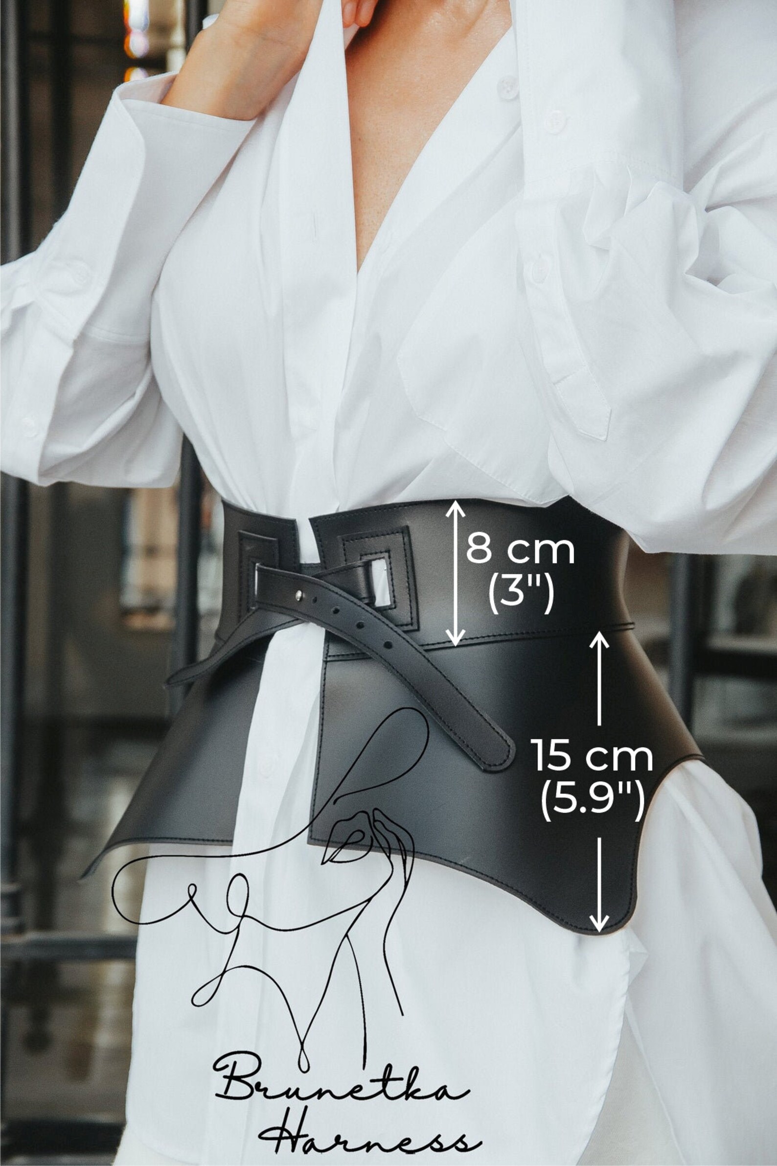 Basque Leather Beltleather Peplum Skirtleather Basquepeplum - Etsy
