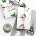 Penguin Christmas Wrapping Paper - Etsy