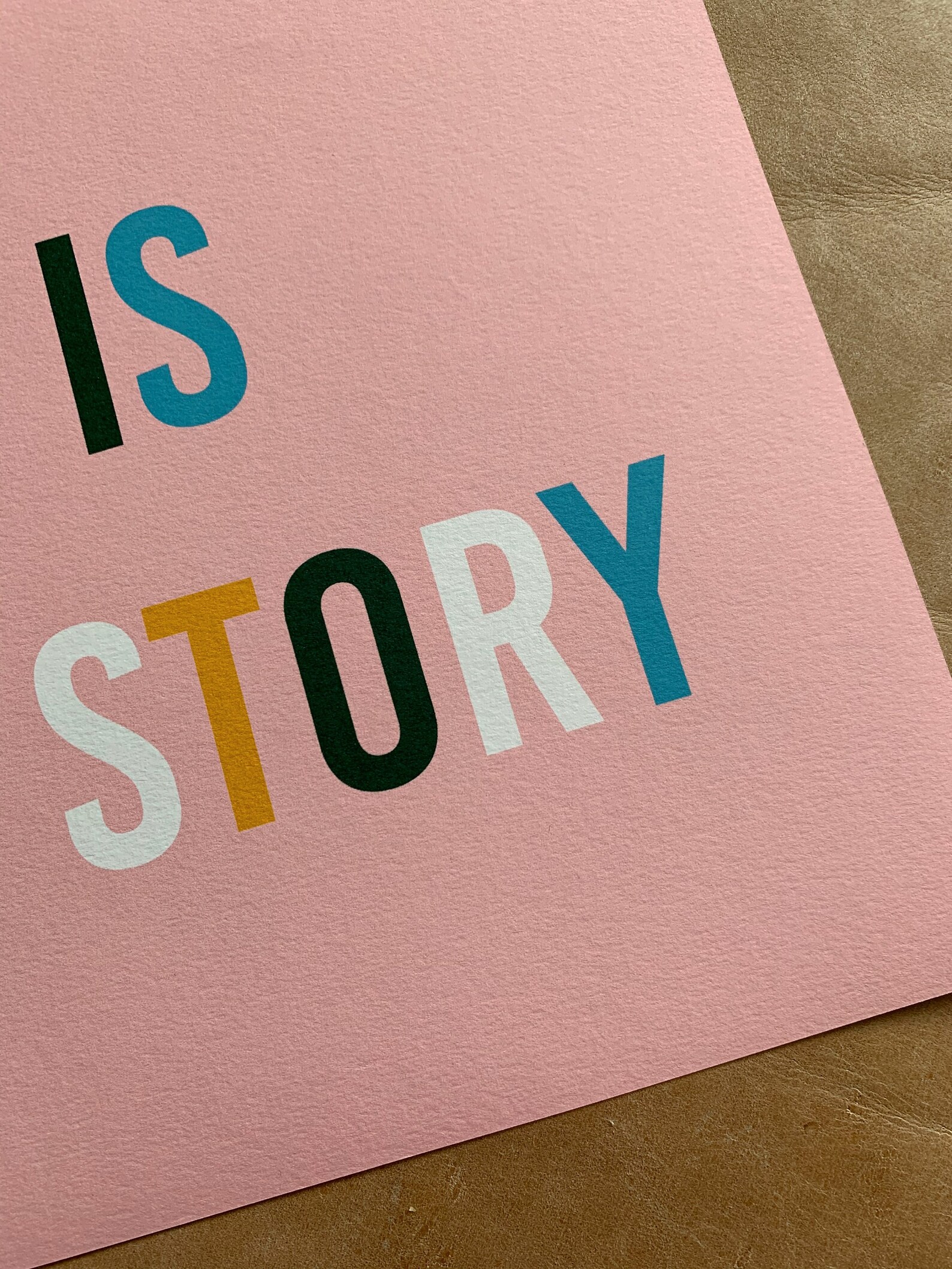 A4 This is A Love Story Fleabag Quote Print | Etsy